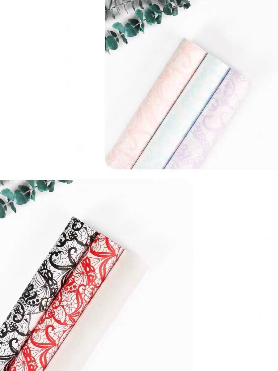 Fancy Lace Wrapping Paper – theflowerroomsupply