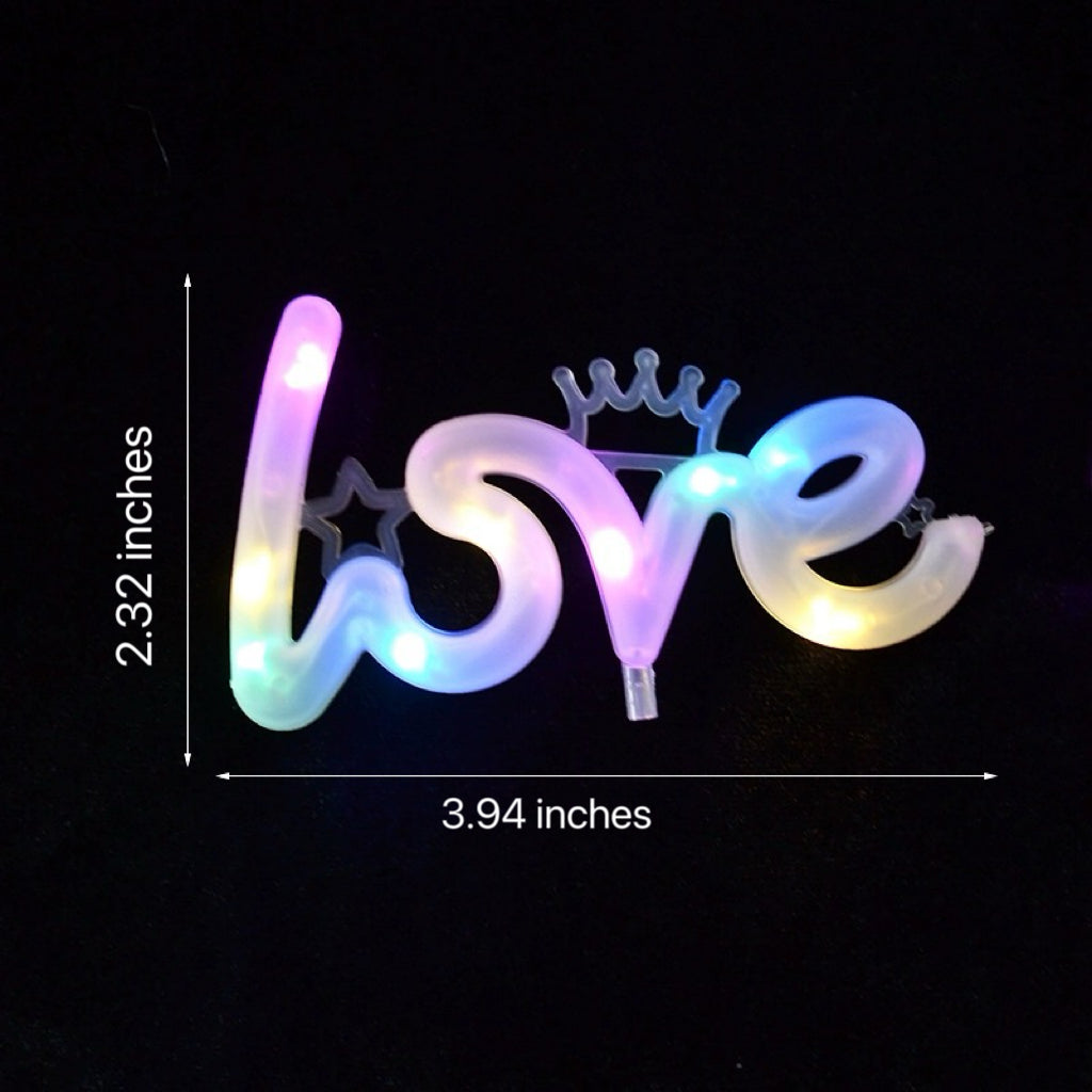 LED love light – theflowerroomsupply